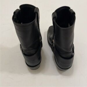 Frye | Shoes | Frye Size 65 Harness Boots Short Shortie Biker Black ...